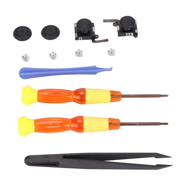JOYSTICK DISASSEMBLY KIT 12 In 1 Replacement Controller Repair Kits For ...