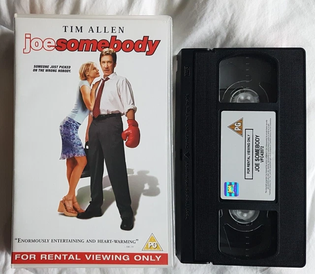 JOE SOMEBODY (VHS)BIG BOX - Tim Allen + Kelly Lynch + Patrick Warburton ...