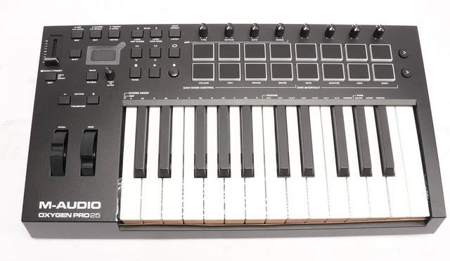 M-AUDIO OXYGEN PRO 25 25-Key Keyboard Controller $86.70 - PicClick