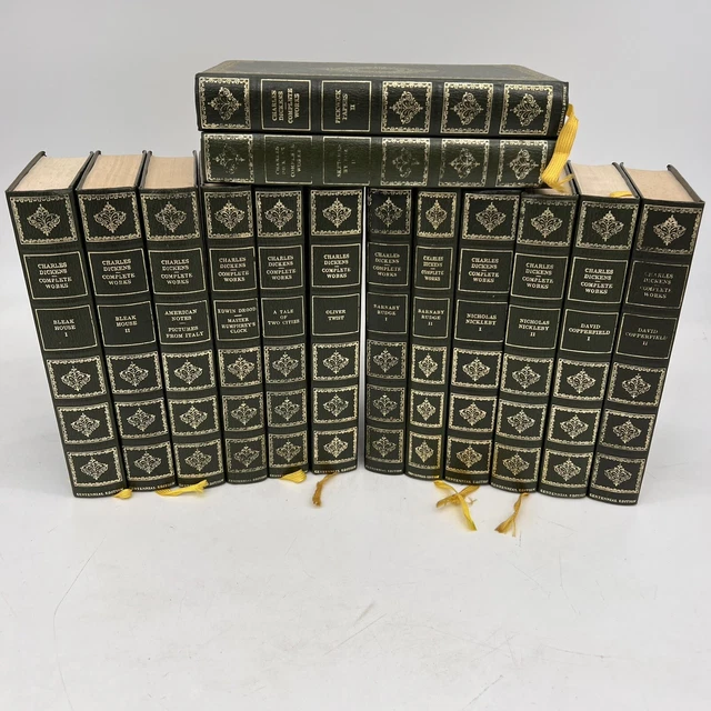 CHARLES DICKENS HERON Books Centennial Edition Complete Works 14 ...