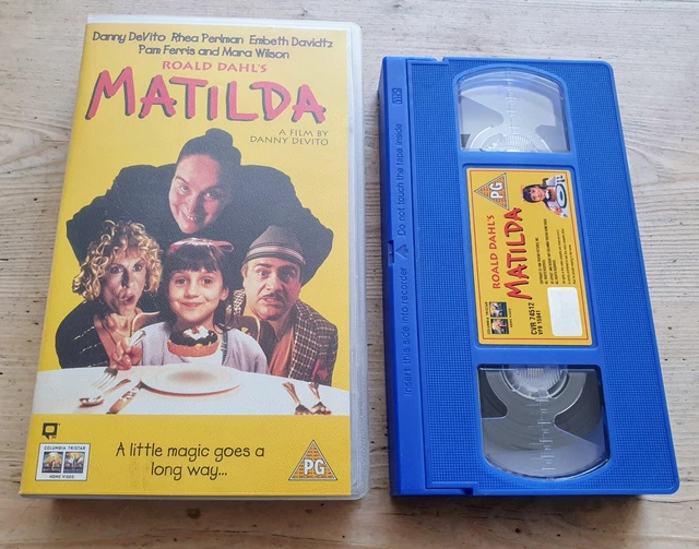 ROALD DAHL'S MATILDA Blue VHS Tape Rare Like New Condition £15.00 ...