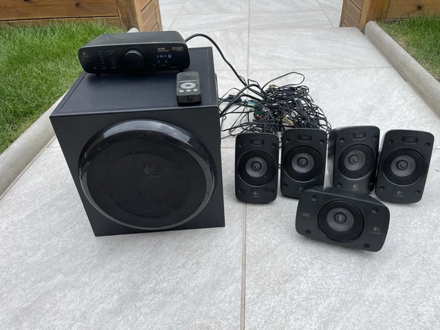 LOGITECH Z906 5.1 Surround Sound Speaker System THX, Dolby £172.32 ...