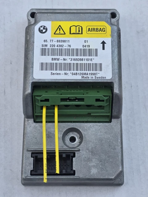 BMW E85 ROADSTER Cabrio Safety Information Air Module 6939811 £225.40 ...