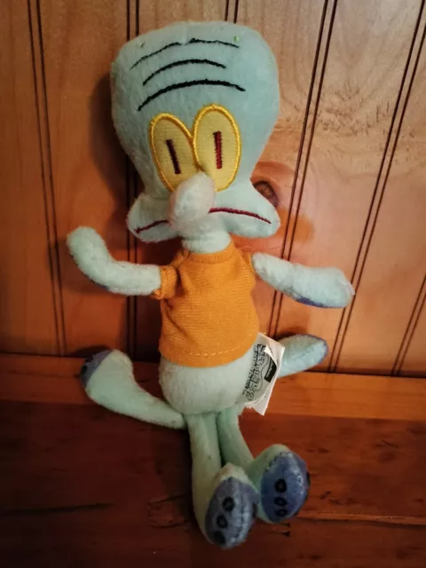 Spongebob Squarepants Squidward Plush 7 Nickelodeon Viacom 2000 2692 Picclick Ca