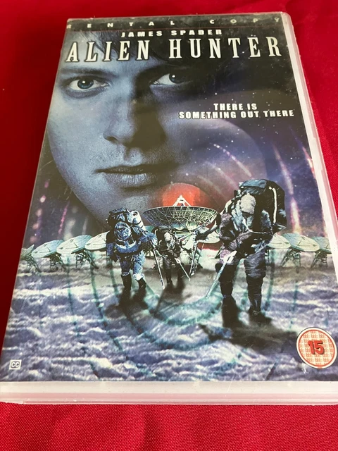 CULT HORROR MOVIE VHS - ALIEN HUNTER - Blockbuster Video Rental - 2003 ...