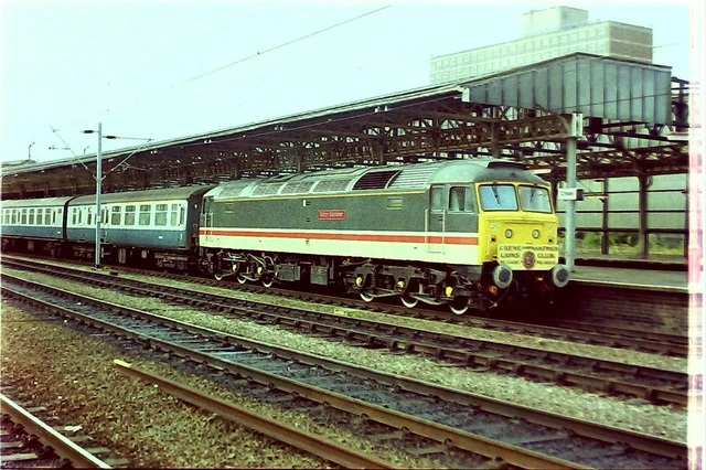 35MM RAILWAY COLOUR Negative Class 47 831 at Crewe 10.09.89 £1.95 ...