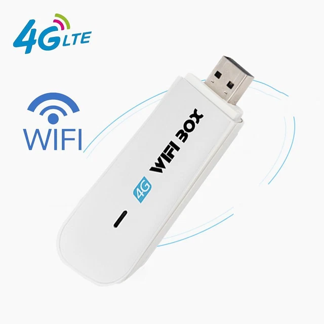 MOBILE BROADBAND SIM Card Modem 4G LTE Router USB Dongle Wireless ...