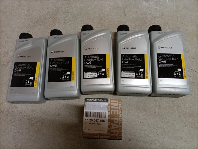HUILE DE BOITE DW6 Renault avec filtre 152004740R EUR 75,00 - PicClick FR