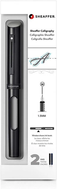 CALLIGRAPHY FINE NIB Fountain Pen, Black Trim $37.95 - PicClick AU