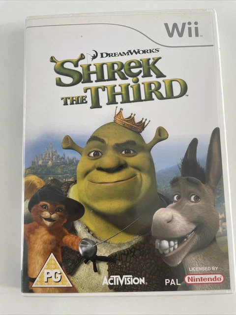 DREAMWORKS SHREK THE Third (Nintendo Wii Game) With Original ...