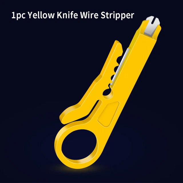 MINI WIRE STRIPPER Crimper Plier Crimping Cable Punch Stripping Multi T ...