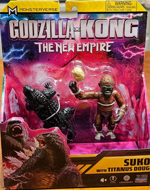 PLAYMATES MONSTERVERSE GODZILLA x Kong New Empire SUKO w Titanus Doug ...