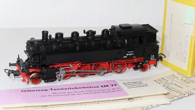 PIKO H0 EM27 Dampflok BR 86 1800-1 der DR - TOP + OVP EUR 69,90 - PicClick DE