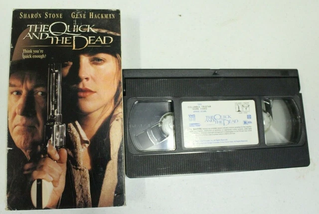 QUICK AND THE Dead VHS Tape Gene Hackman Sharon Stone Russell Crowe $6.58 - PicClick CA