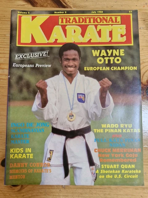 TRADITIONAL KARATE MAGAZINE Vol.2 No.2 Vintage Martial Arts Sports £5. ...