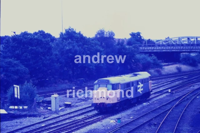 BR CLASS 31 No. 31171 Light Engine Neasden South Jul 1987 Original 35mm ...