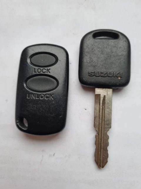 GENUINE SUZUKI JIMNY Vitara Swift Mk2 Ignis Alto Etc 2Buton Remote ...