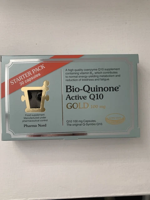PHARMA NORD BIO-QUINONE Q10 Gold Capsules - 30 capsules £8.52 - PicClick UK
