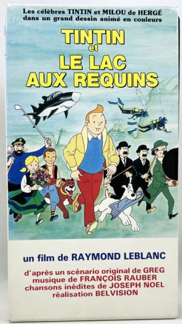 LES AVENTURES DE Tintin - Cassette VHS Citel Video "Tintin et le Lac ...