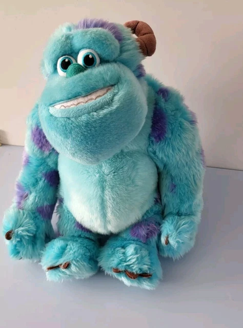 DISNEY PIXAR MONSTERS Inc Sully Plush Sullivan Blue Soft Stuffed Animal ...