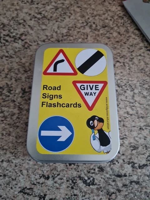 ROAD SIGNS FLASH Cards Know Your Road Signs Pass Your UK Driving Theory ...