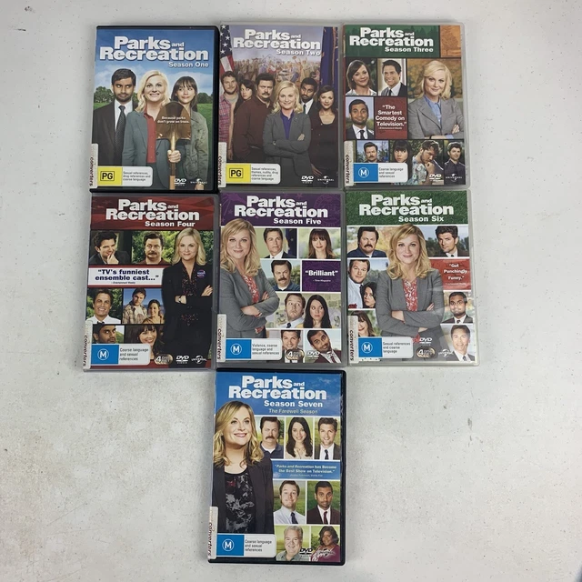 PARKS AND RECREATION Season 1-7 Boxset Box Set DVD Region 4 Free ...