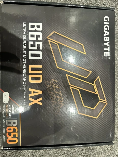 AMD B650 SOCKET AM5 ATX Motherboard - B650 UD AX £1.16 - PicClick UK