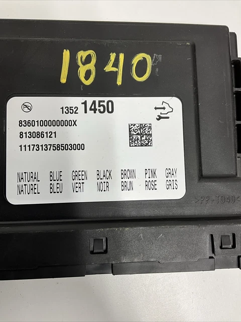 2018 CHEVY TAHOE Body Control Module BCM Computer 813086121 OEM $83.04 ...