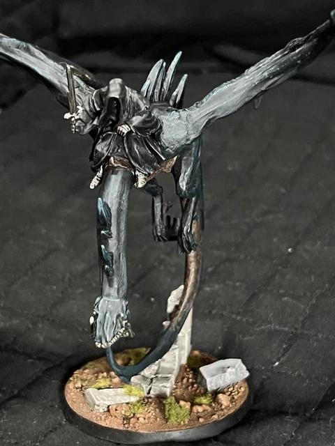 RINGWRAITH ON FELL Beast Painted -War Of The Ring Games Workshop OOP ...