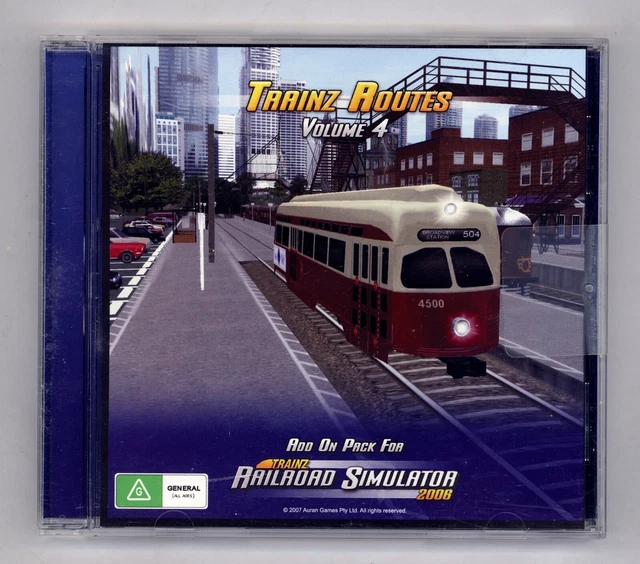 TRAINZ ROUTES VOLUME 4 ( Retro PC Add On Railroad Simulator 2006) Win ...