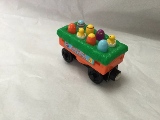 THOMAS THE TANK Engine Easter Noises Battery Egg Car sodor wooden ...