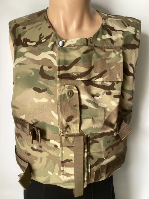 BRITISH ARMY ISSUE MTP ECBA Enhanced Combat Body Armour 180/116 & soft ...
