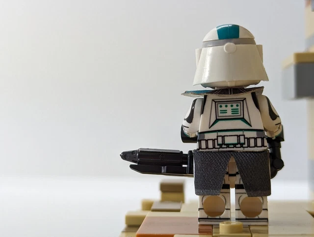 STAR WARS CUSTOM Clone Trooper LEGO Minifig Howzer Squad Heavy Trooper ...