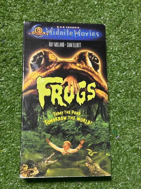 FROGS 1982 VINTAGE VHS Horror Ray Milland/Sam Elliott £19.27 - PicClick UK