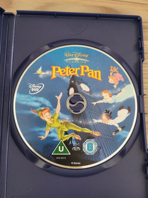 PETER PAN (DISNEY) DVD (2002) cert U £1.50 - PicClick UK