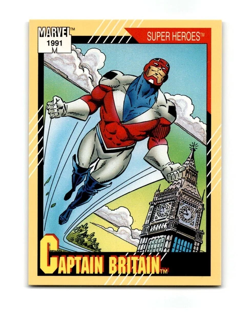 1991 MARVEL TRADING Card #12 Captain Britain EUR 3,31 - PicClick FR
