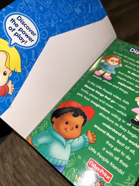 LITTLE PEOPLE VHS Fisher Price 2002 Discovering Things That Go ! Volume ... LITTLE PEOPLE VHS Fisher Price 2002 Discovering Things That Go ! Volume ...