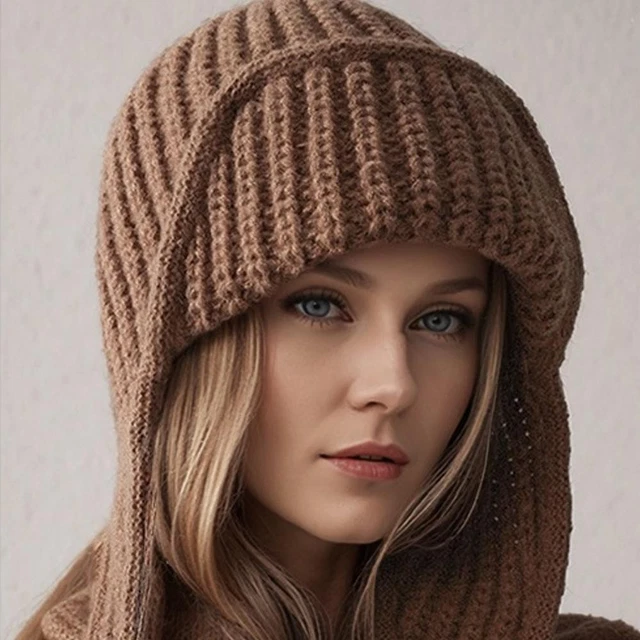 FLYING CAP EAR Flap Beanie Wool Blend Winter Hat For Men Women AU E4X4 ...