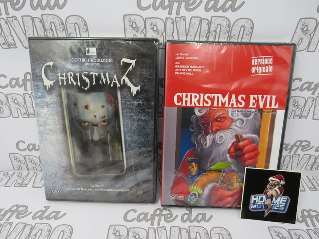 NATALE HORROR PACK: Christmaz + Christmas Evil + Adesivo Home Movies (2 ...
