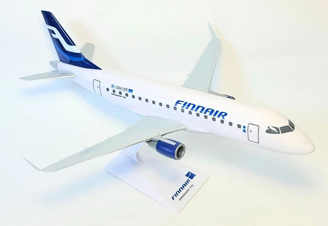 FINNAIR EMBRAER 170 OH-LEE PPC Push Fit Model 1:100 Scale £22.95 ...
