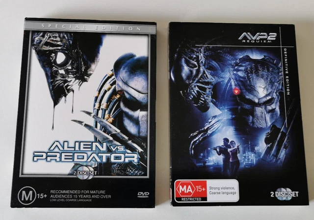 ALIENS VS PREDATOR AVP Special Edition + AVP 2: Requiem - definitive ...