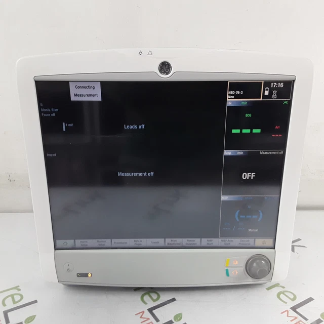 GE HEALTHCARE CARESCAPE B650 w/ Masimo PDM Patient Monitor $1,838.00 ...