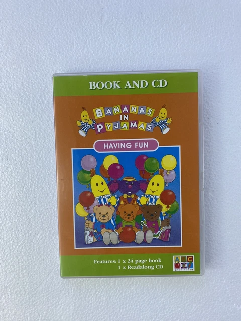BANANAS IN PYJAMAS Having Fun Book And Cd - Free Post $18.00 - PicClick AU