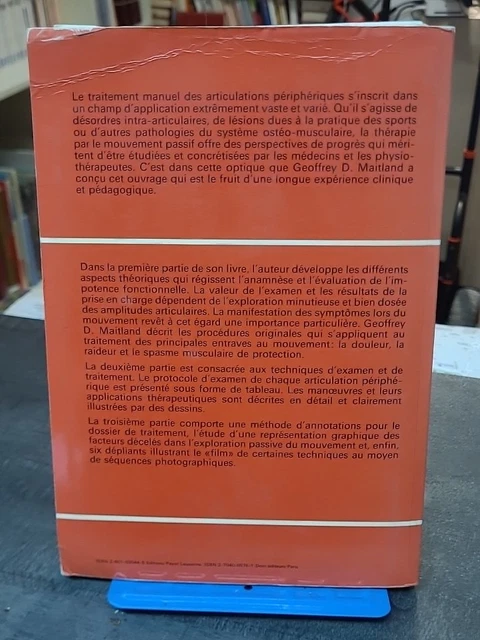 ARTICULATIONS PÉRIPHÉRIQUES PAR J.Y. Maigne - Anatomie, pathologie et ...