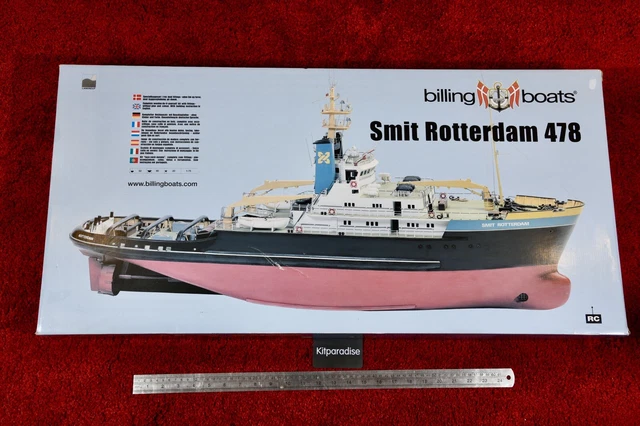 BILLING BOATS 1/75 Smit Rotterdam Tug Boat Model kit # B478 £275.00 ...