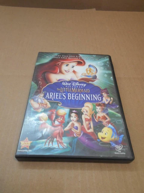 DISNEY'S THE LITTLE MERMAID: Ariels Beginning (DVD,2008,WS)~SALLY FIELD ...