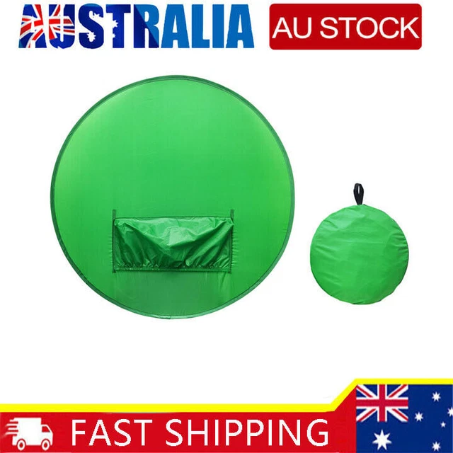 142CM ROUND GREEN Screen Backdrop Portable Green Screen Chair ...