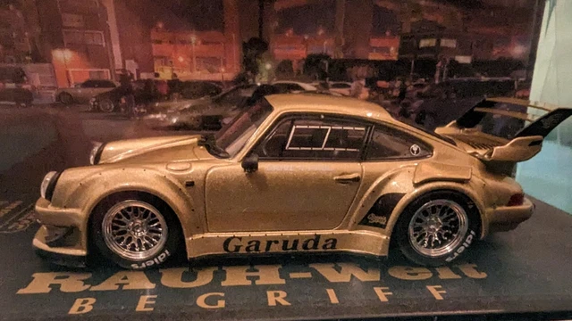 TARMAC WORKS 1:43 Porsche RWB 930 'Garuda' Rauh-Welt Begriff Sealed £38 ...