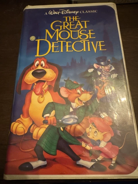 THE ADVENTURES OF the Great Mouse Detective (VHS, 1992) £5.93 - PicClick UK