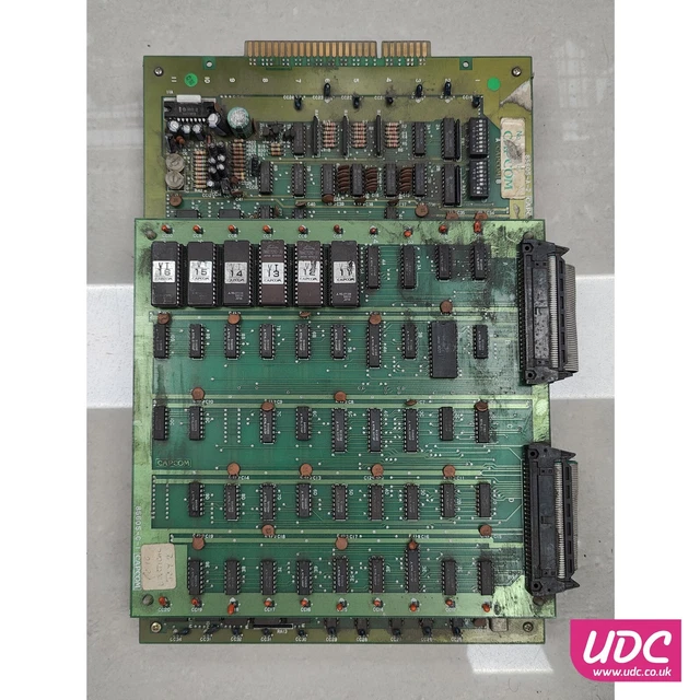 CAPCOM COMMANDO ARCADE Game Board PCB Original £425.00 - PicClick UK